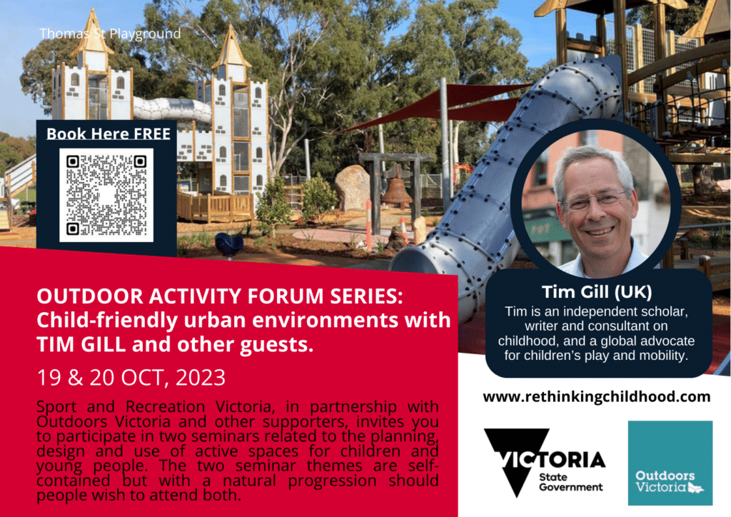 VIC/TAS TIM GILL FORUM 2: Strategies to Counter Risk Aversion in Using Active Spaces - Parks ...