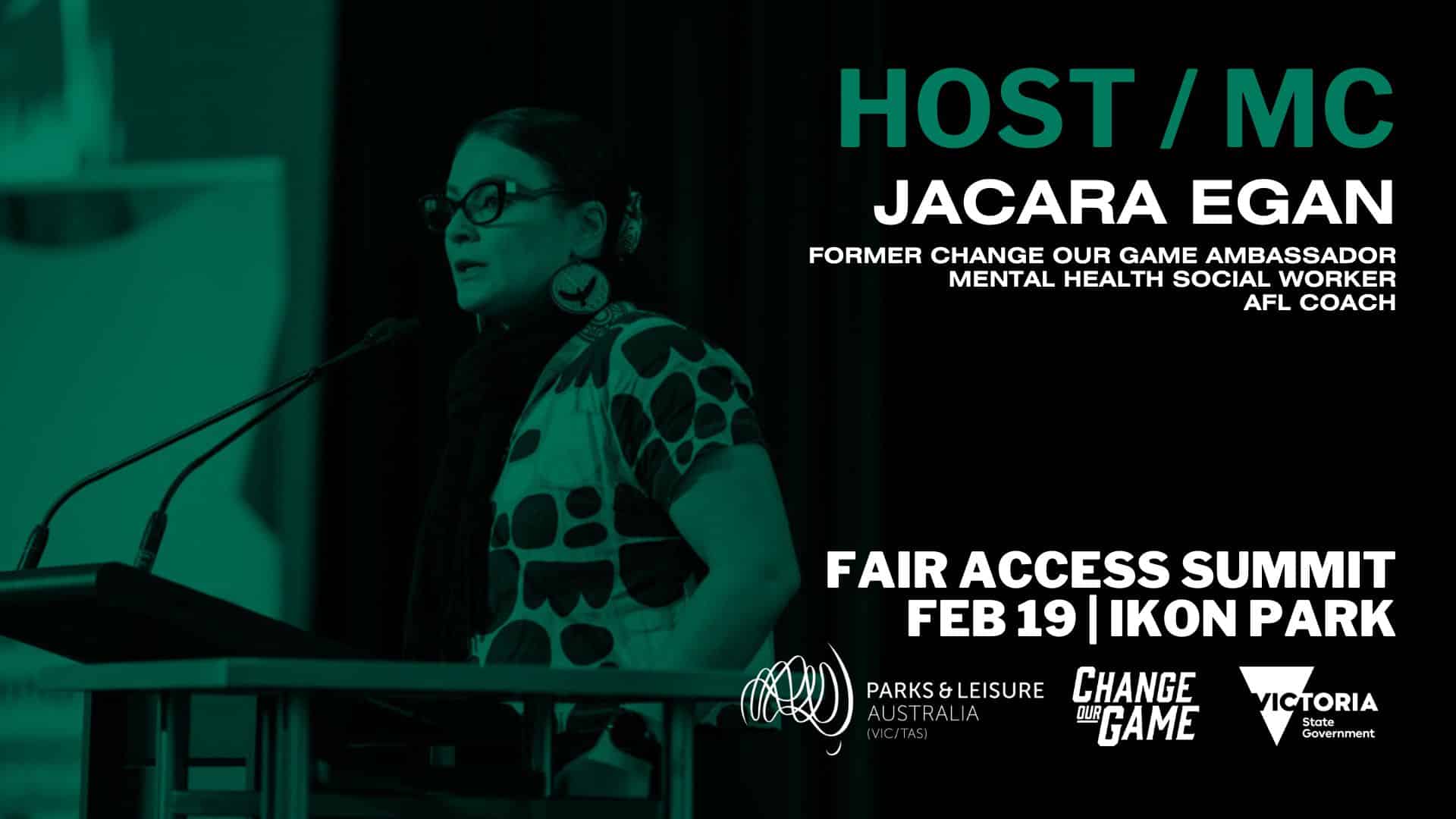 VIC/TAS Fair Access Summit - Parks & Leisure Australia VIC/TAS Fair Access Summit - Parks & Leisure Australia